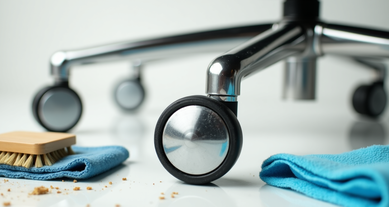 How to Clean Wheels of a Rolling Desk Chair Without Hassle - KINNLS