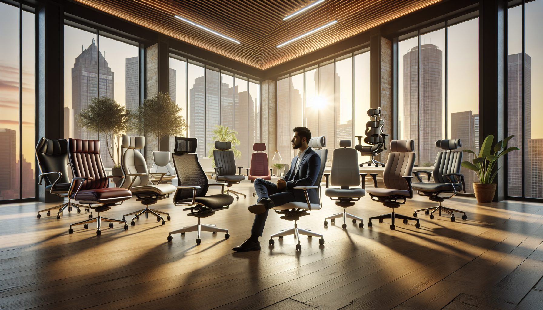 Find Out Where to Try New Office Chairs for Maximum Comfort - KINNLS