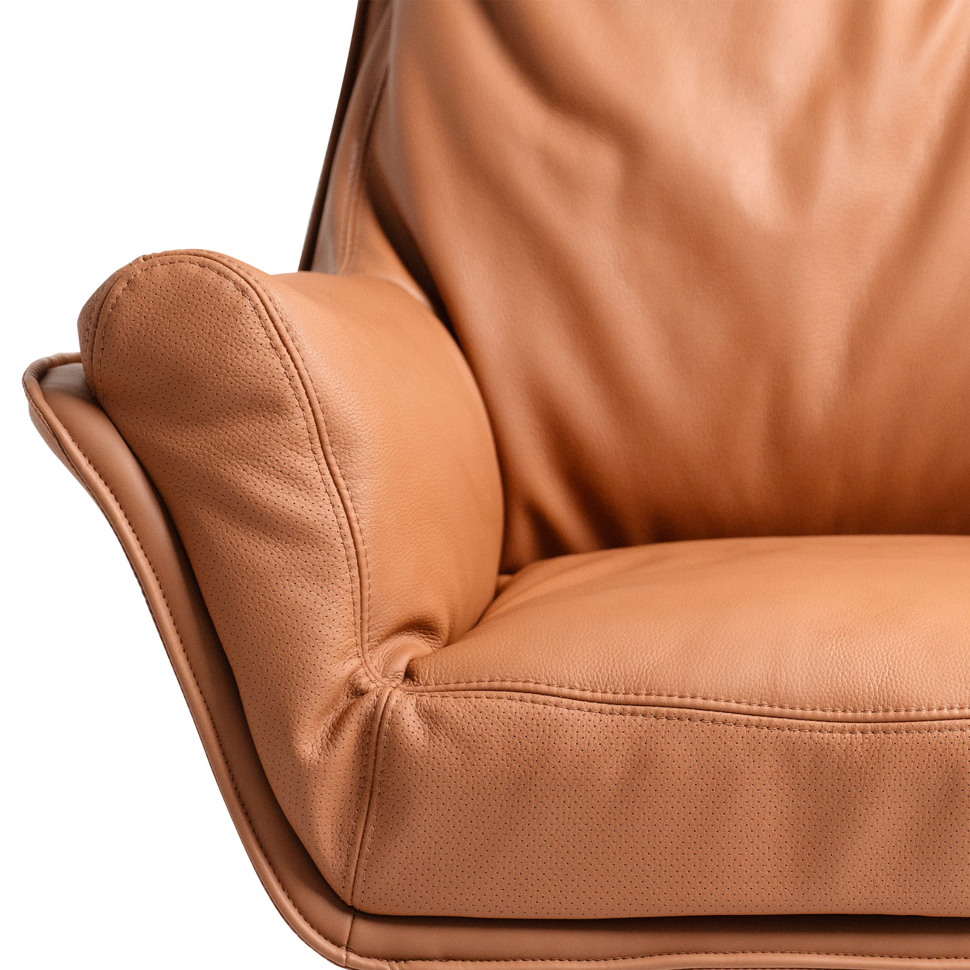 Austin Leather Upholstered Executive Office Chair - KINNLS